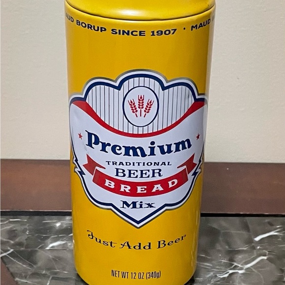 Accessories | Rare Premium Beer Bread Mix Stash Can | Poshmark